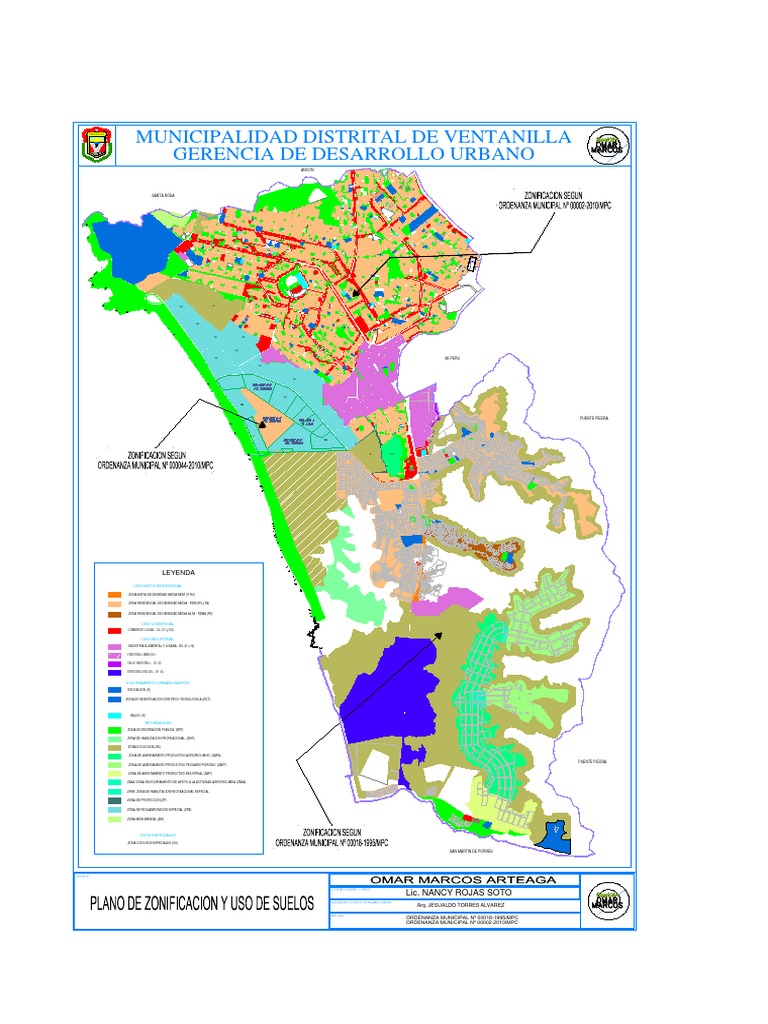 Zonificación en Ventanilla y Puente Piedra | PDF