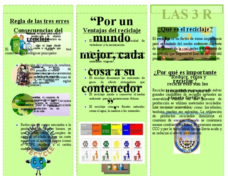 Triptico LAS 3R | PDF