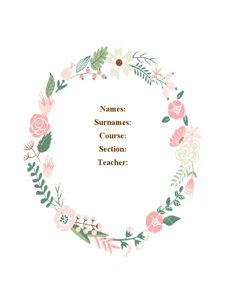 CARATULA Moderna | PDF