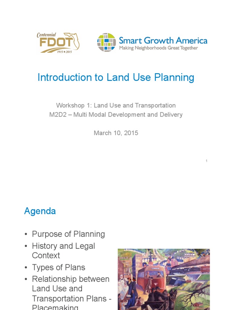 Land Use Planning & Transportation | PDF | Zoning | Land Management