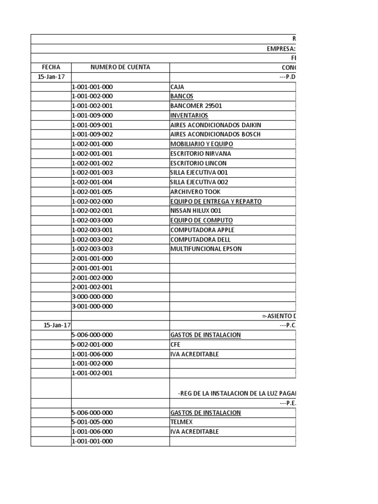RAYADO DE DIARIO (Autoguardado) | PDF | Empresas de servicios ...