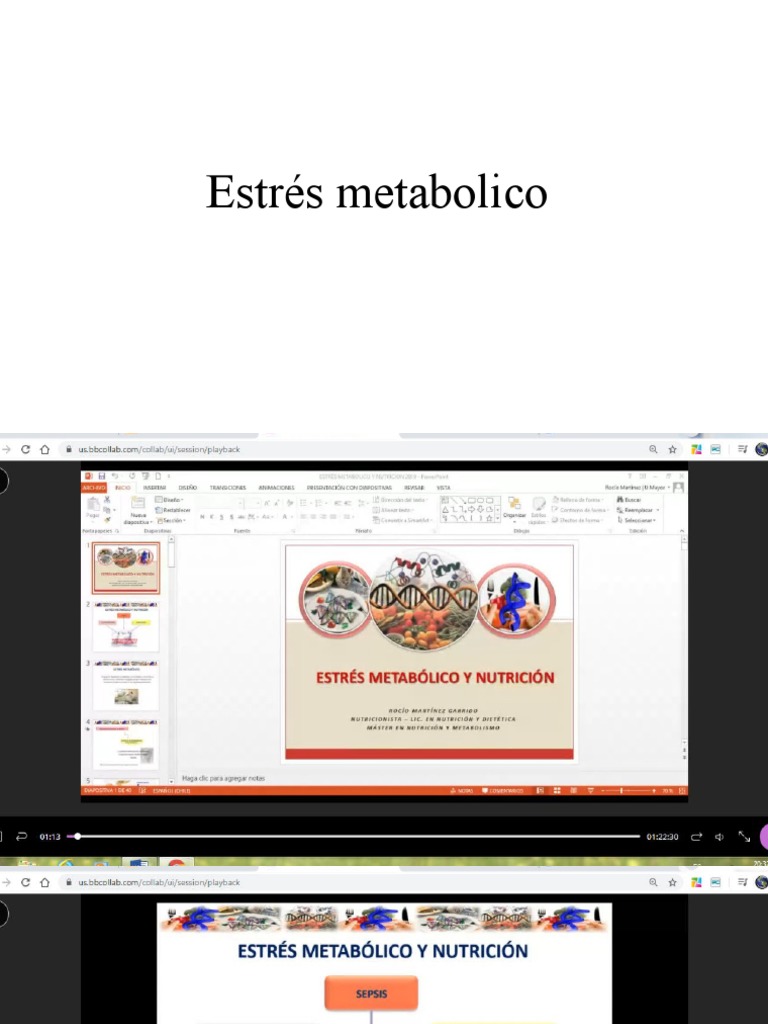 Estrés Metabolico | PDF