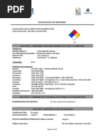 Hoja de Seguridad Del Agua | PDF | Toxicidad | Agua