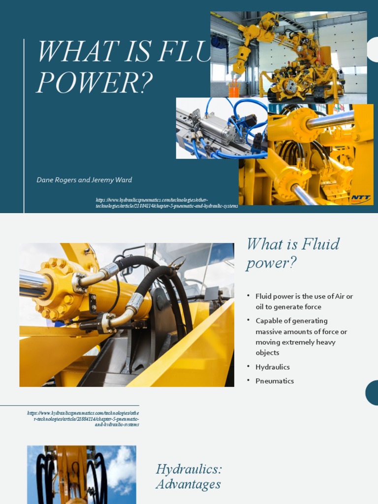 What Is Fluid Power | PDF
