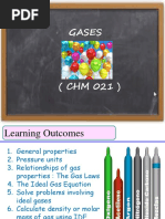 GAS LAWS Notes PDF | PDF | Gases | Applied And Interdisciplinary Physics