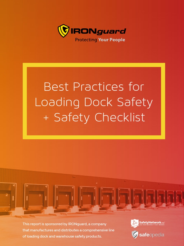 Best Practices For Loading Dock Safety + Safety Checklist | PDF ...