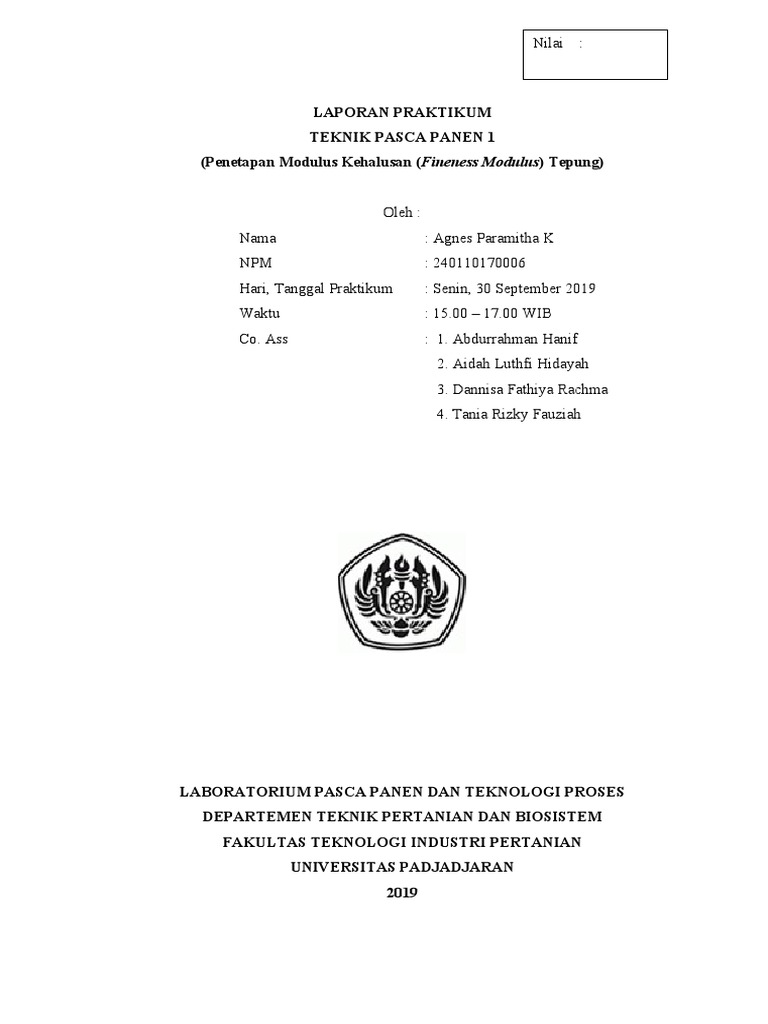 Laprak TPP 9 Modulus Kehalusan | PDF