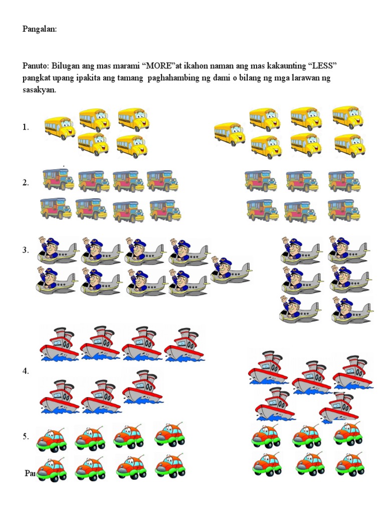 Week 29 - More or Less | PDF