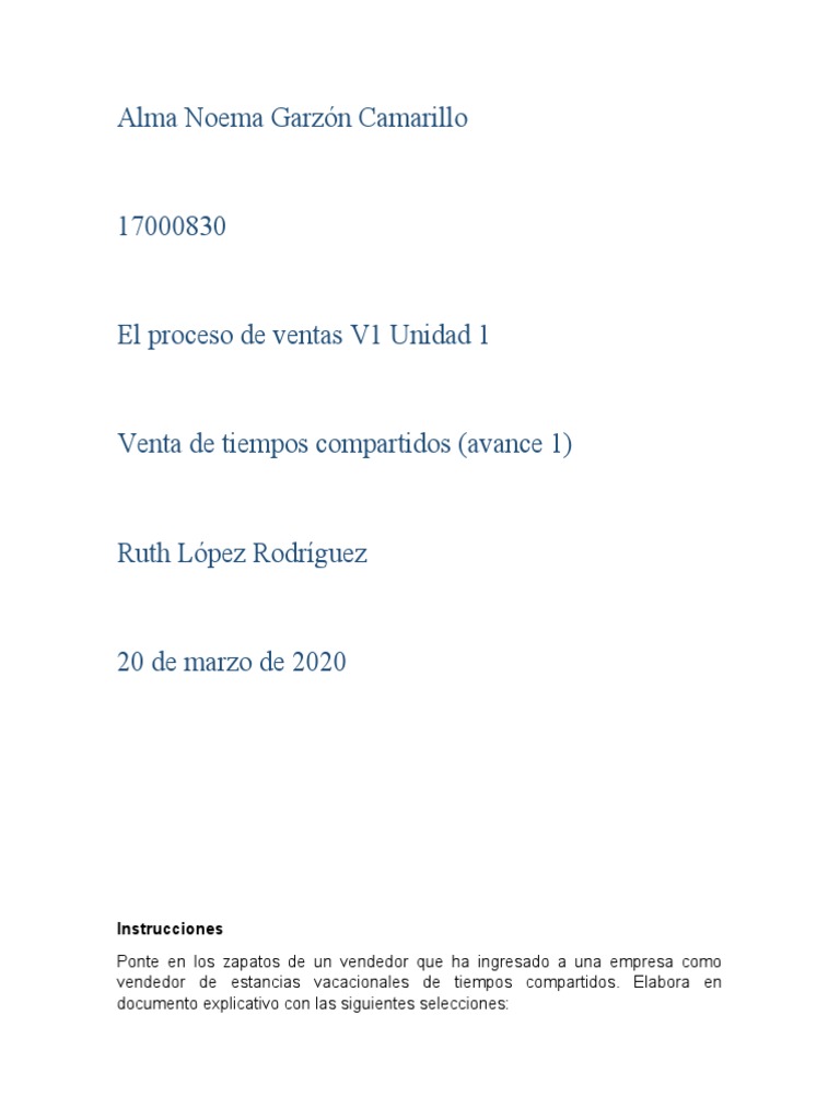 Garzón Alma Tiempos Compartidos1 | PDF | Vacaciones | Precios