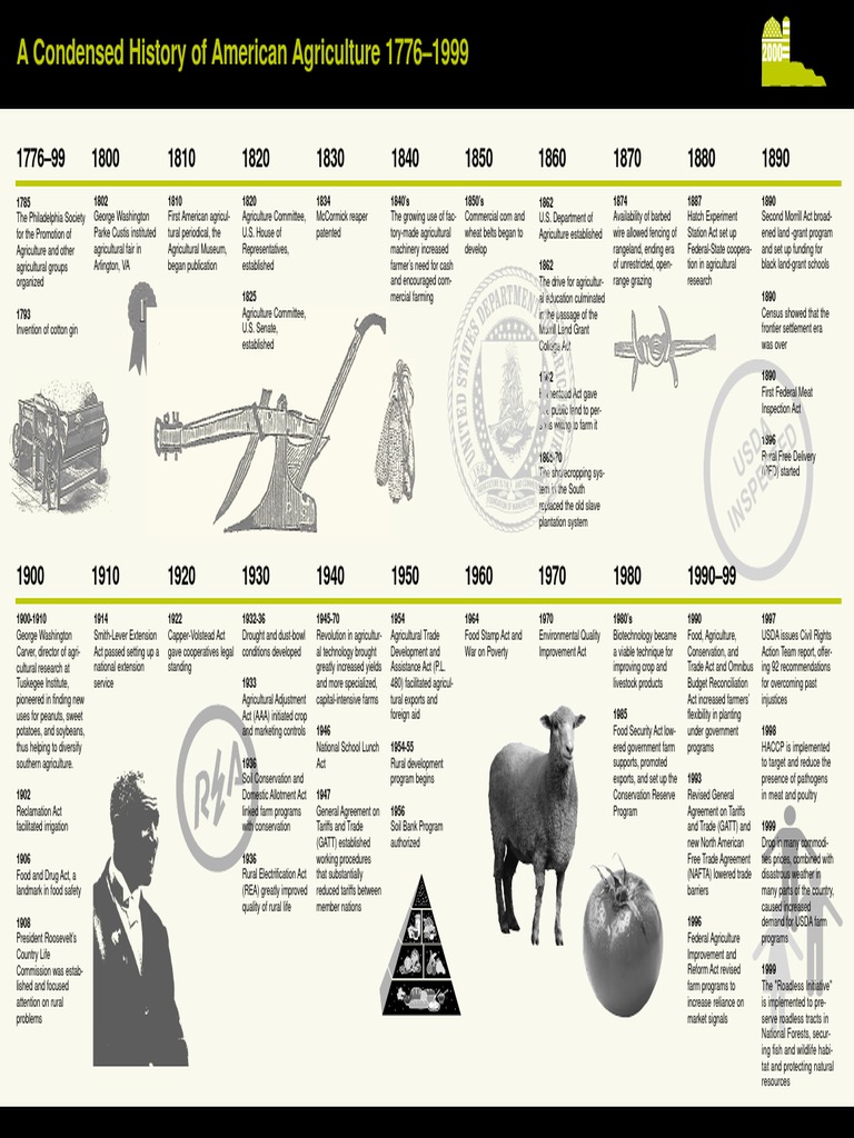 History American Agriculture | PDF | Agriculture | Foods