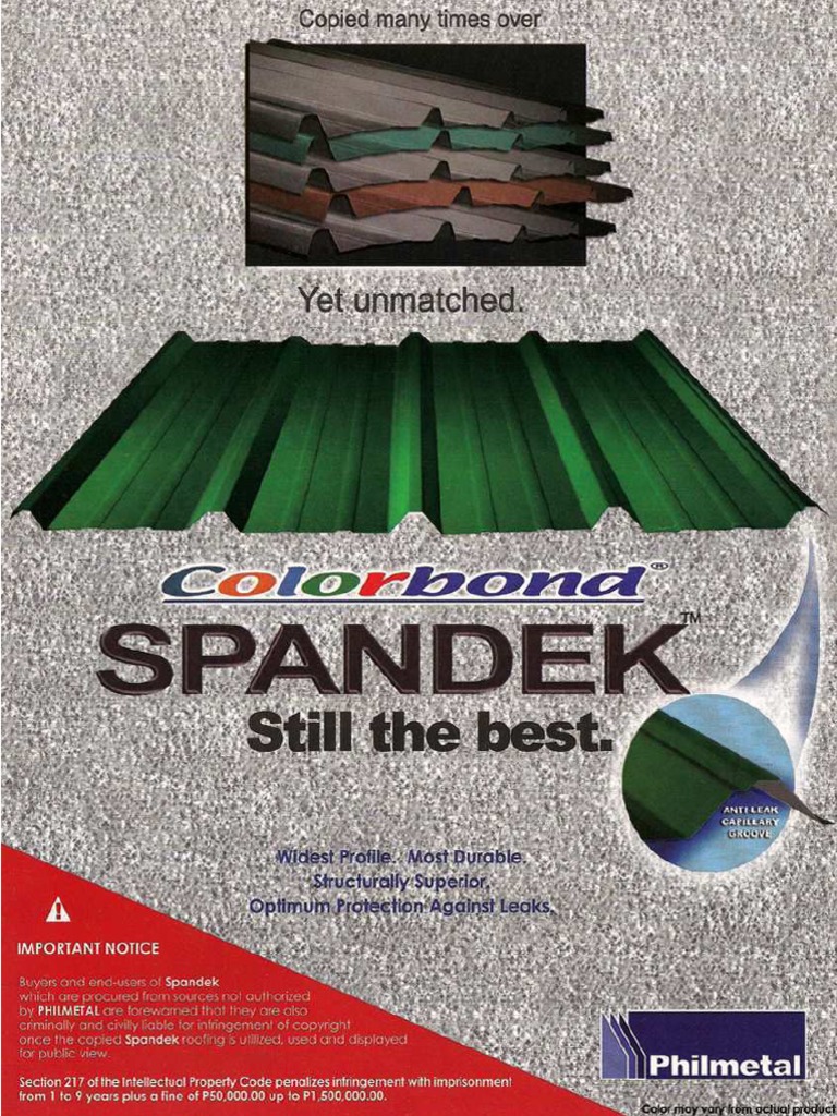 Spandek Brochure | PDF
