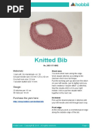 Red Cross Trauma Teddy Pattern | PDF | Knitting | Yarn