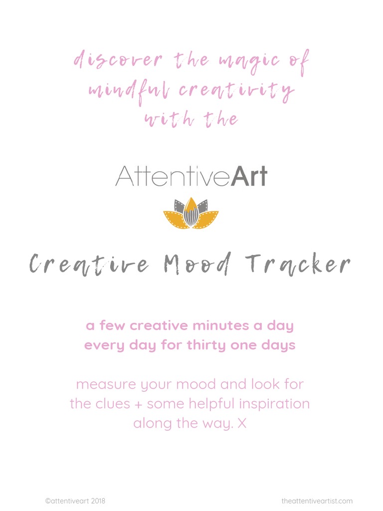 Creative Mood Tracker: Discover The Magic of Mindful Creativity With ...