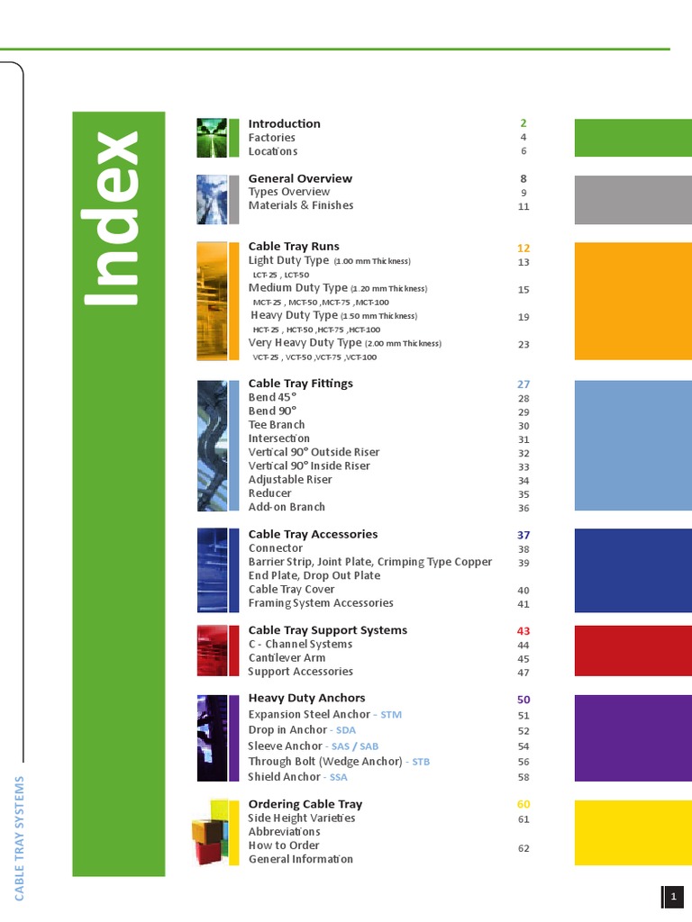 Cable Tray Catalogue Web PDF | PDF | Stainless Steel | United Arab Emirates