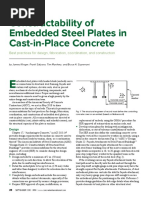AISC-PLATE WASHER FOR ANCHOR BOLT | PDF | Beam (Structure) | Buckling