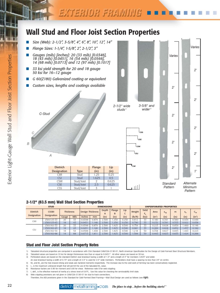 Light Gage Metal Framing | PDF | Building Engineering | Civil Engineering