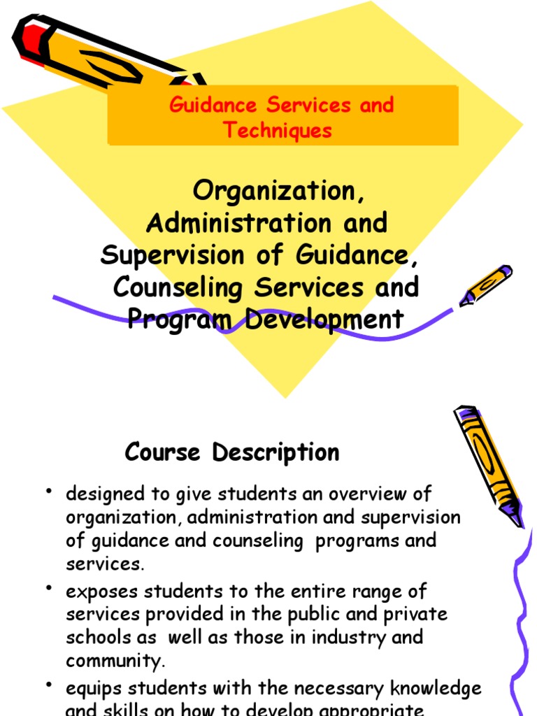 Organizing Guidance and Counseling Services | PDF | School Counselor ...