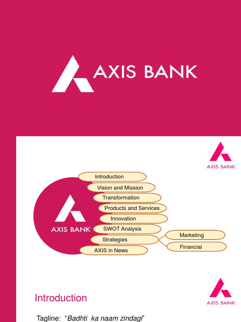 Axisbank Presentationfinal 160712121133 | PDF | Automated Teller ...