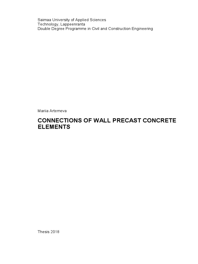 Selection of Wire Loop - Precast PDF | PDF | Wall | Precast Concrete