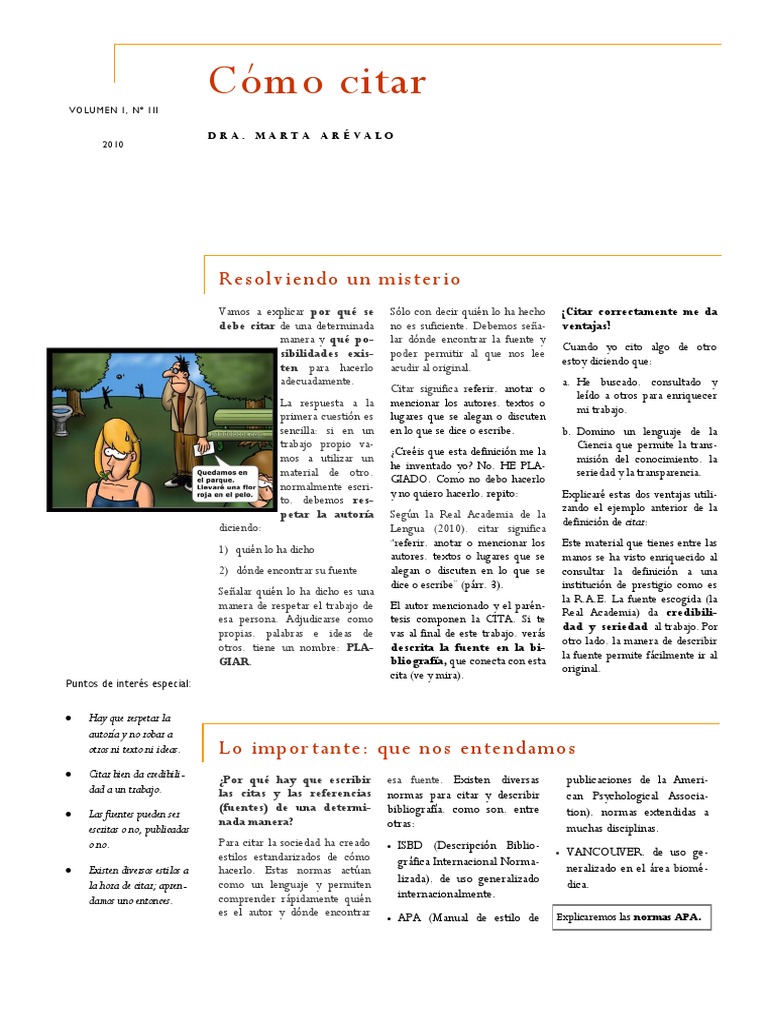 2 - Como Citar y Referenciar | PDF | Estilo apa | Medios
