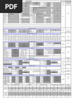 Production Route Card Template | PDF
