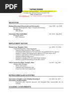 Green Leaf Resume for Designer Position | PDF | Design | Creativity