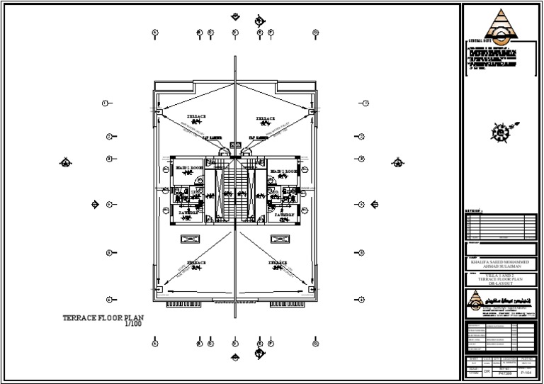 Terrace Floor Plan for Villa Design | PDF