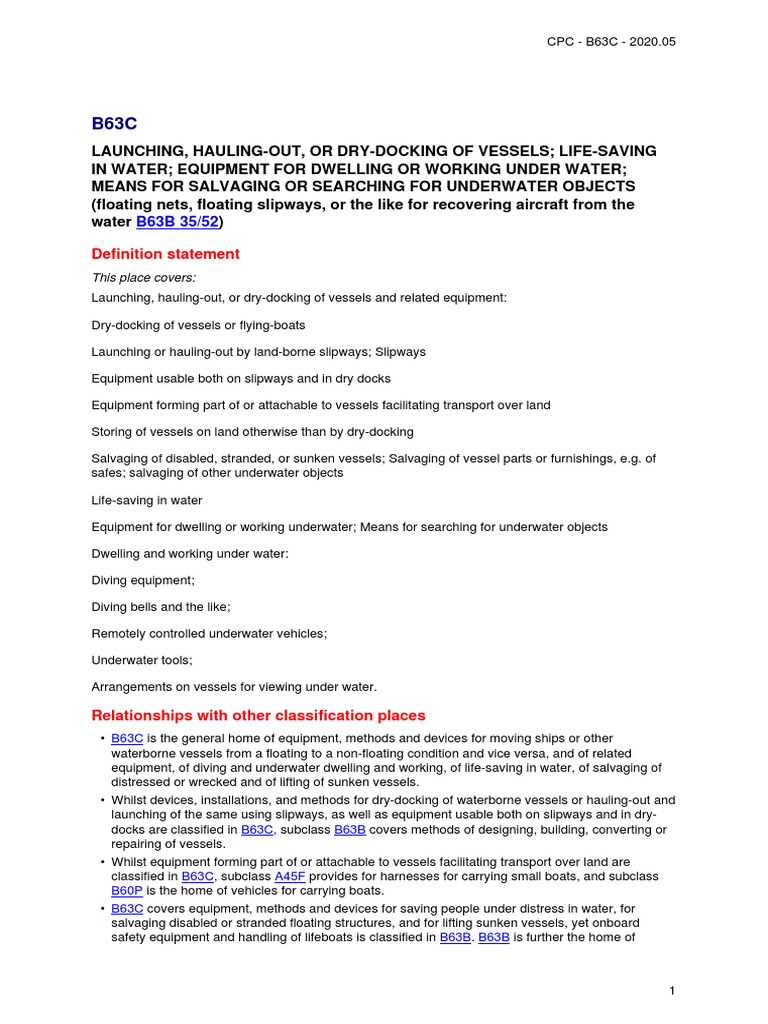Dry Docking Papers | PDF | Underwater Diving | Scuba Diving