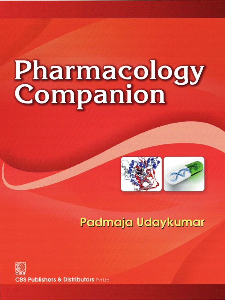 Padmaja Udaykumar - Pharmacology Companion | PDF