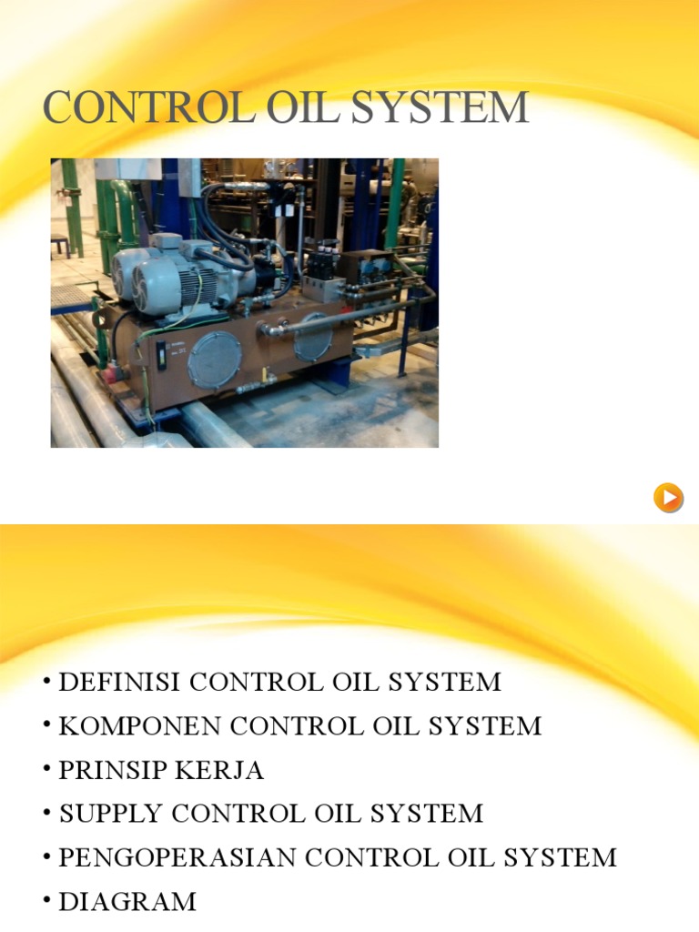 Control Oil System | PDF