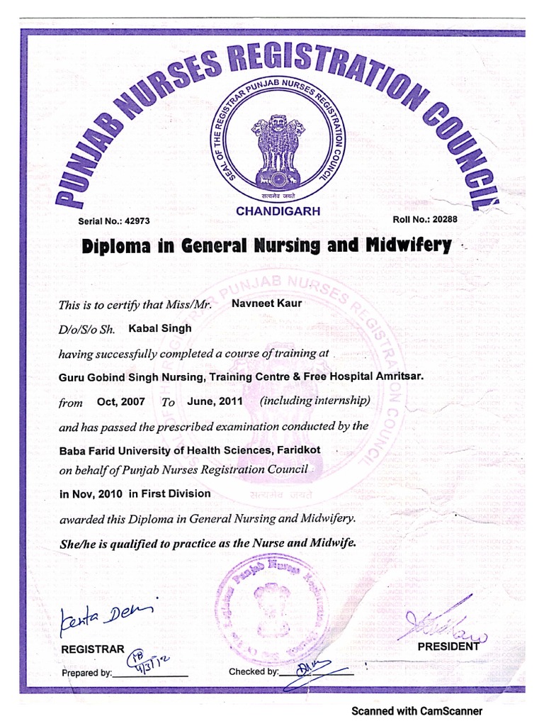 GNM Diploma | PDF