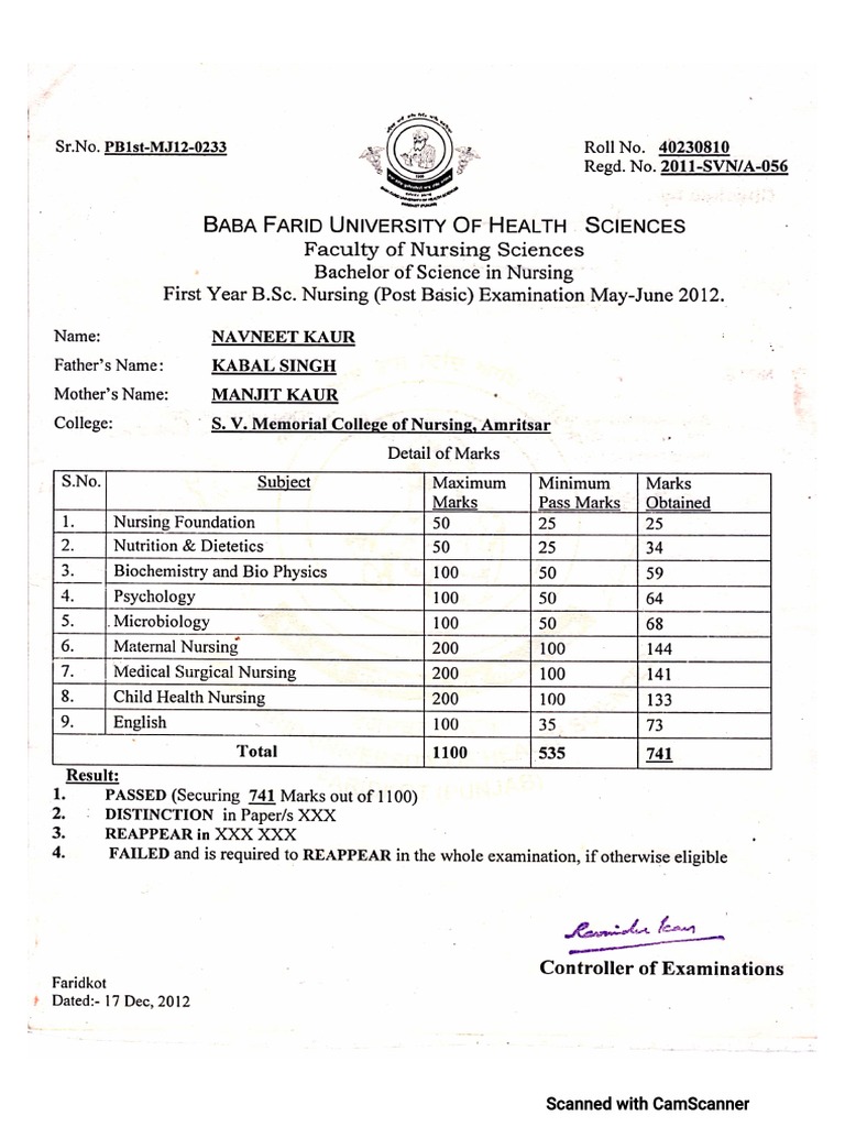 BSC 1st Year | PDF