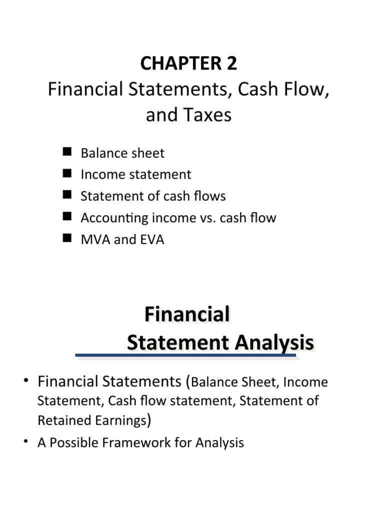 Financial Statements, Cash Flow Analysis | PDF | Book Value | Equity ...
