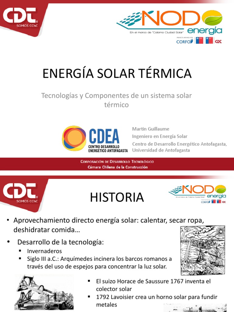 Presentación 3 Energía Solar Térmica | PDF | Energía solar ...