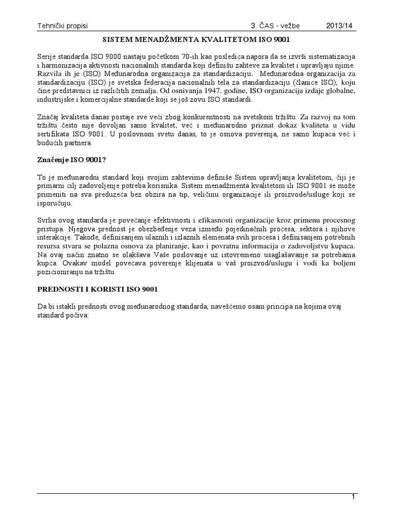 TP Cas 3 - Vezbe | PDF