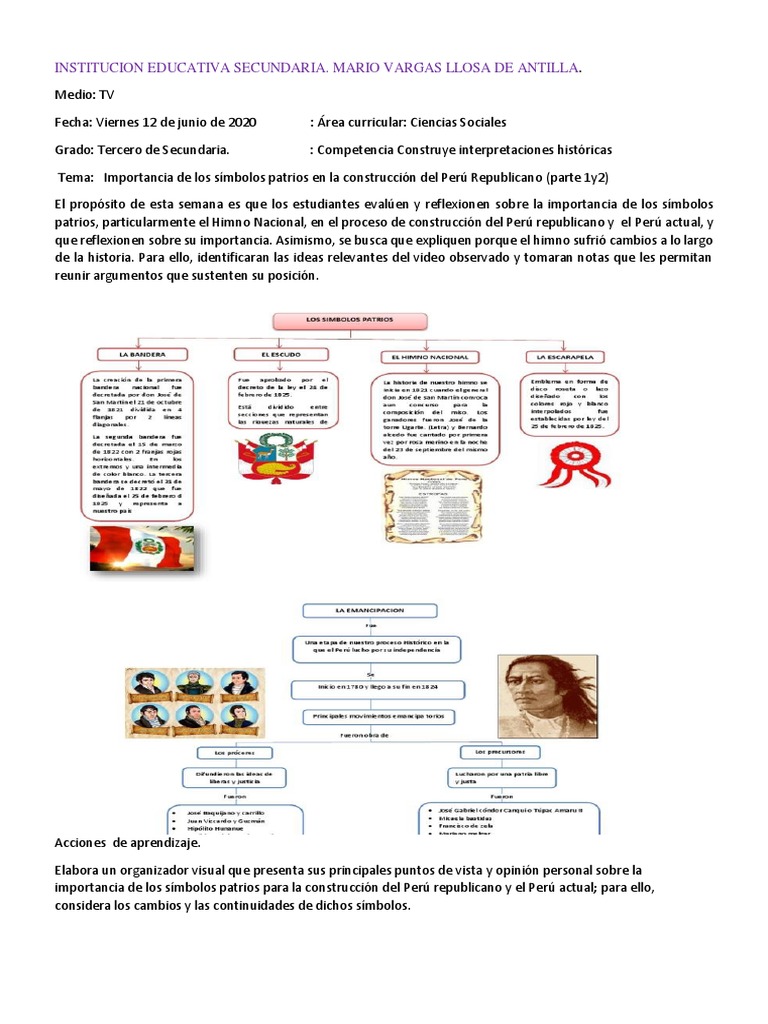Simbolos Patros Semana 10 | PDF