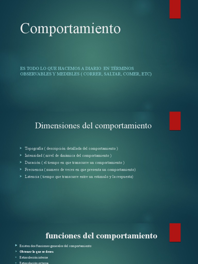 Capacitacion Conceptos ABA | PDF | Comportamiento | Acción (filosofía)
