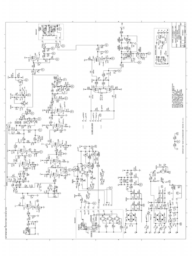 Peavey 5150 II Schematic PDF | PDF