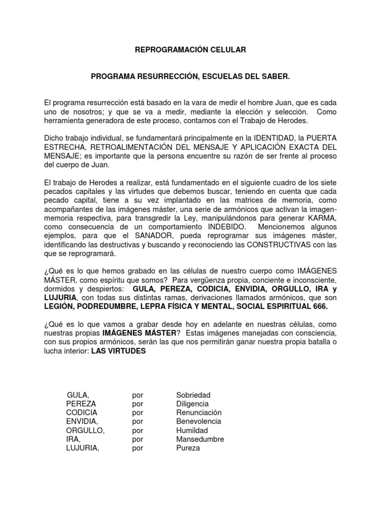 Reprogramación Celular y Memoria | PDF | Adn | Mutación