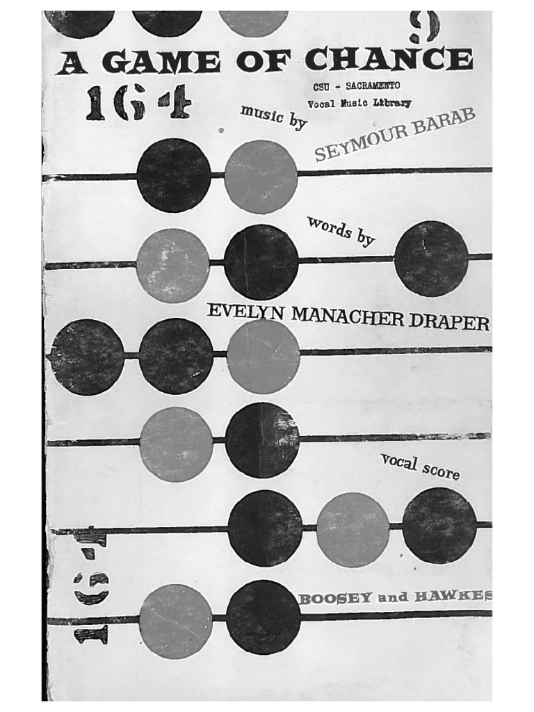 Barab - A Game of Chance PDF | PDF