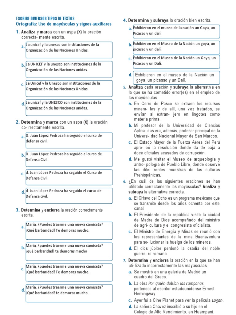 Ejercicios N°2 | PDF