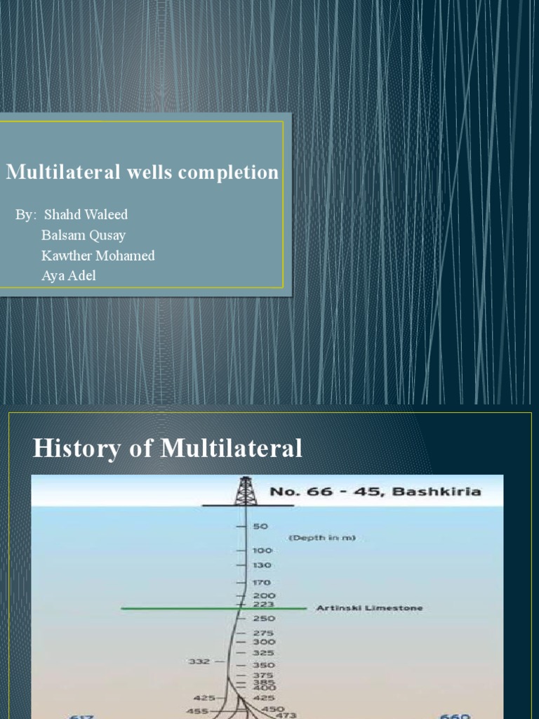Multilateral Wells Completion | PDF | Technology & Engineering