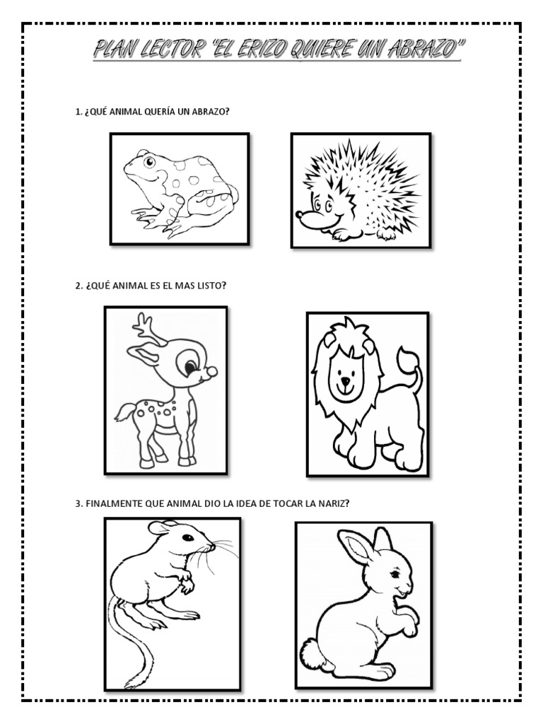 El erizo que quería un abrazo | PDF