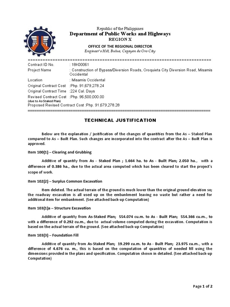 Technical Justification 18KO0061 | PDF | Structural Engineering | Civil ...