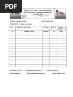Formato de Nota de Entrada y Salida | PDF
