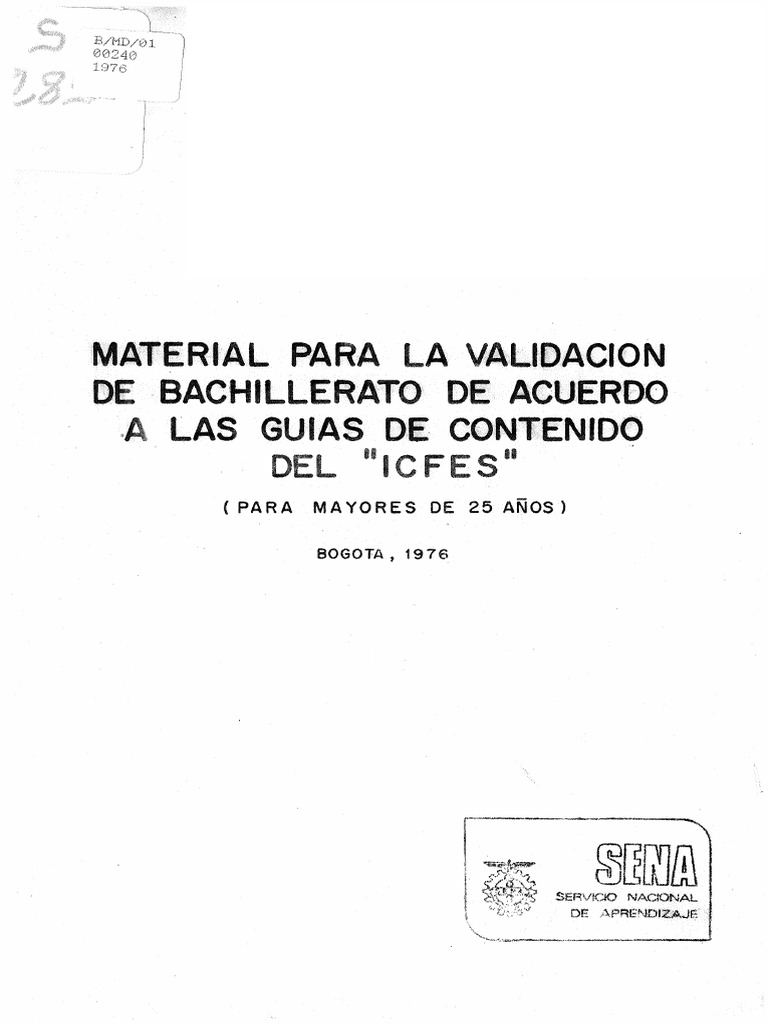 Material Validacion Bachillerato Icfes PDF | PDF | Oración (Lingüística) | Sustantivo
