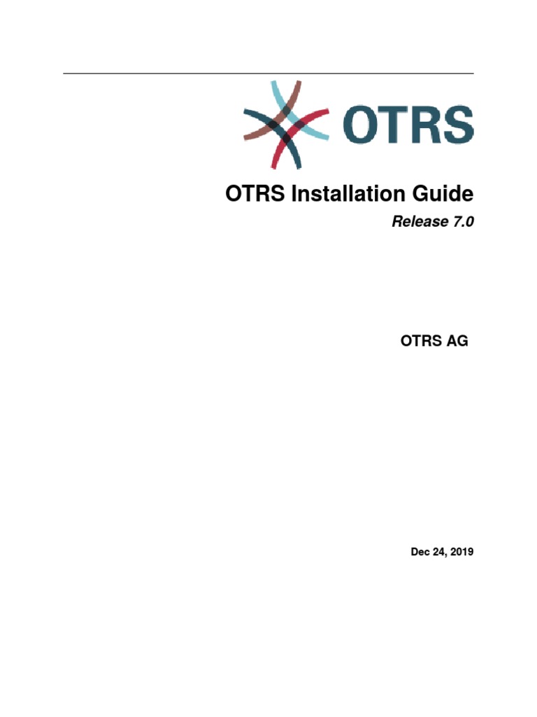 Otrs Installation Guide 7.0 en | PDF | Postgre Sql | Database Index