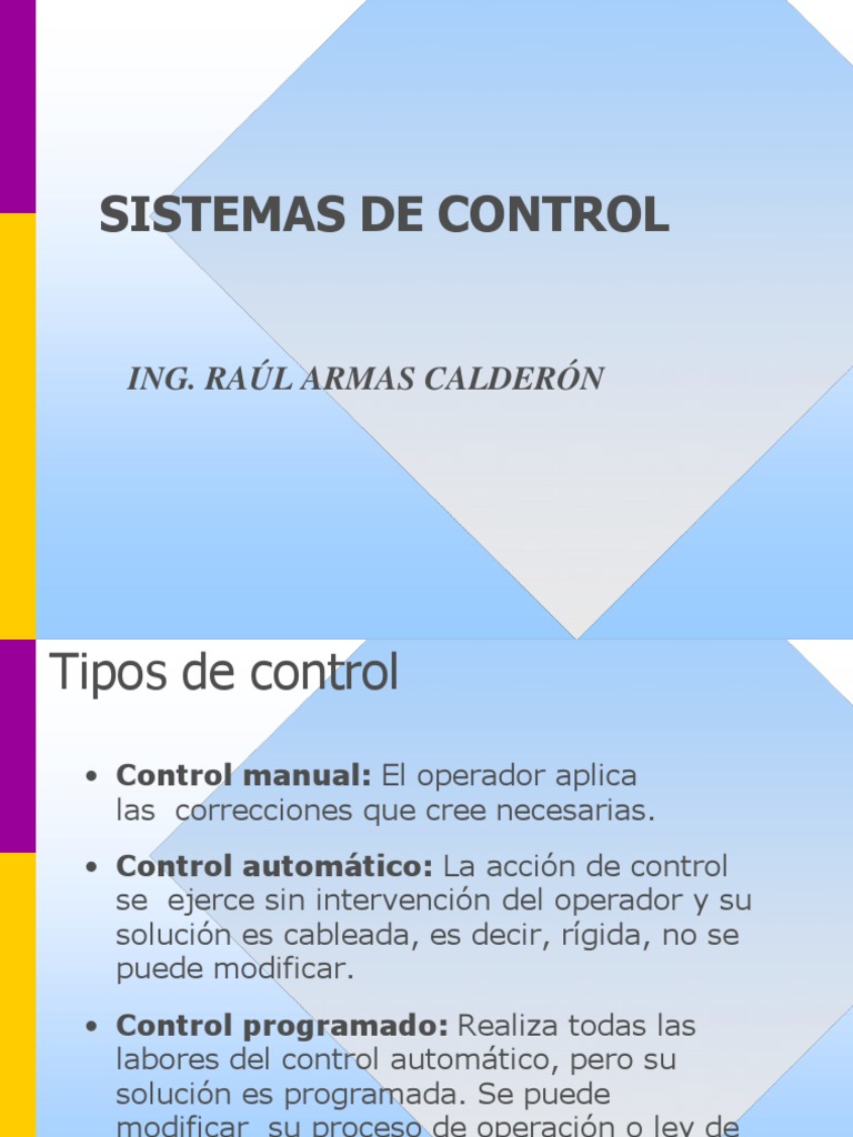 Sistemas de Control | PDF | Sistema de control | Realimentación