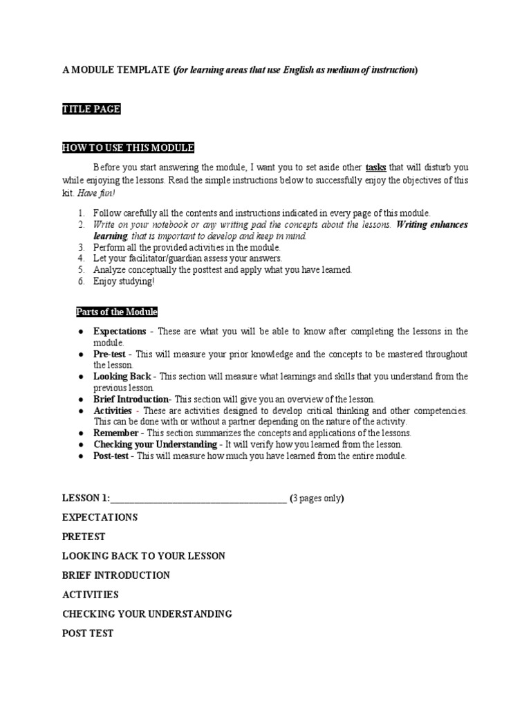 Title Page: Learning, That Is Important To Develop and Keep in Mind ...