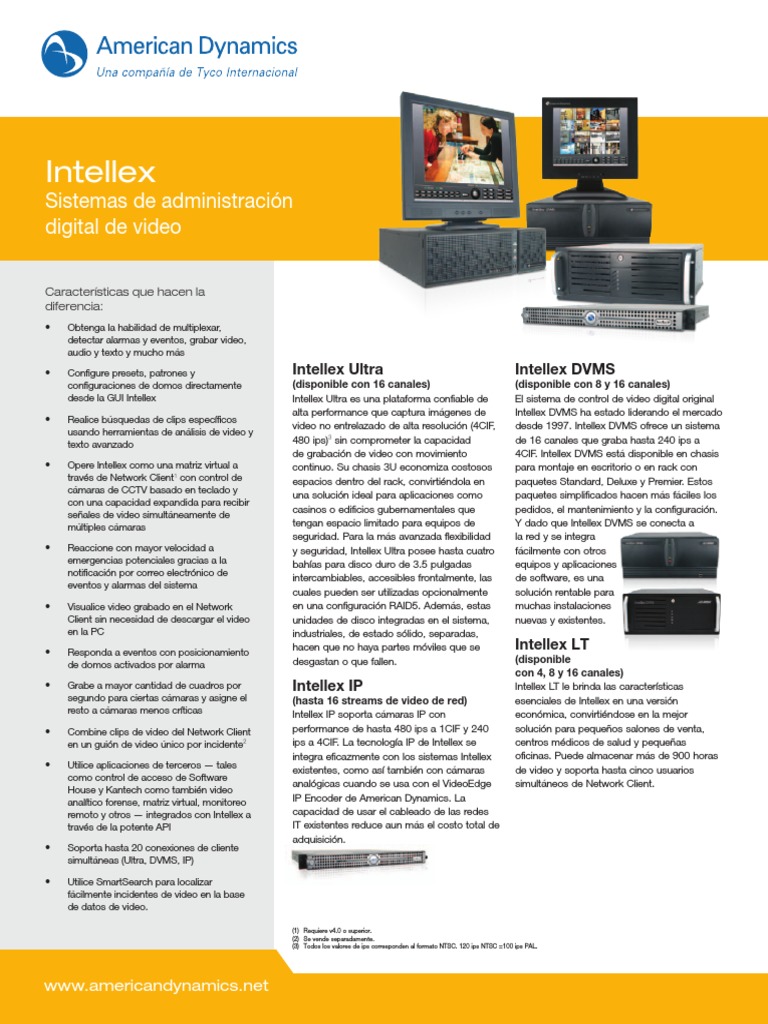Intellex-Dvms-V5 0 Ds r12 LT Es-Lat | PDF | Hardware de la computadora ...